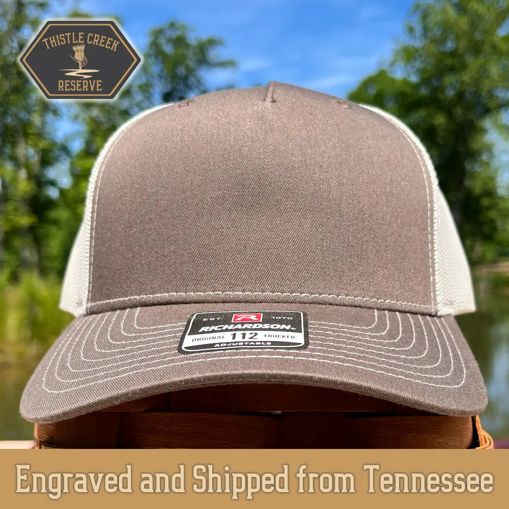 Richardson 112 Five-Panel Leather Patch Hat – Thistle Creek Reserve